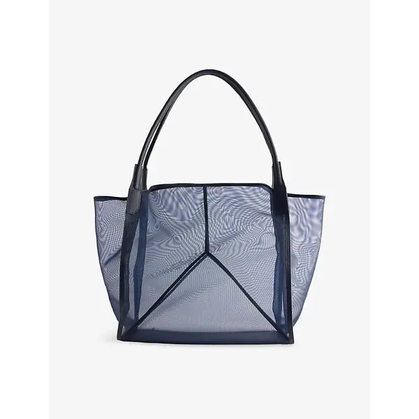 Victoria Beckham Mesh Tote Bag - Navy