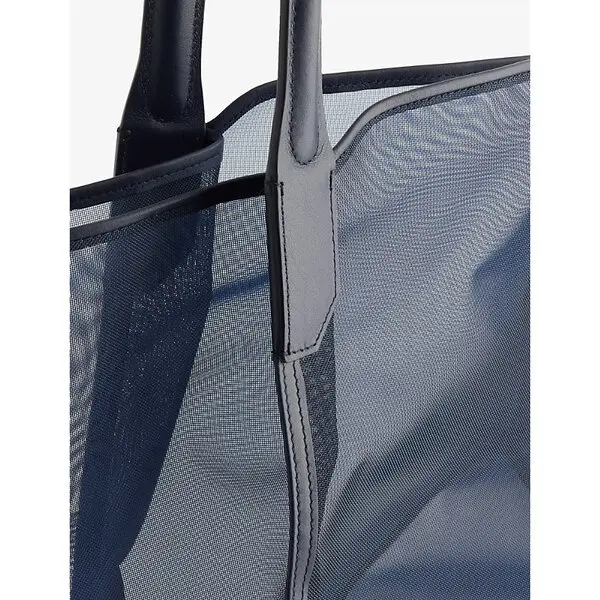 Victoria Beckham Mesh Tote Bag - Navy