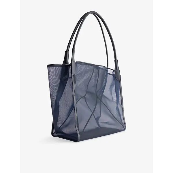 Victoria Beckham Mesh Tote Bag - Navy