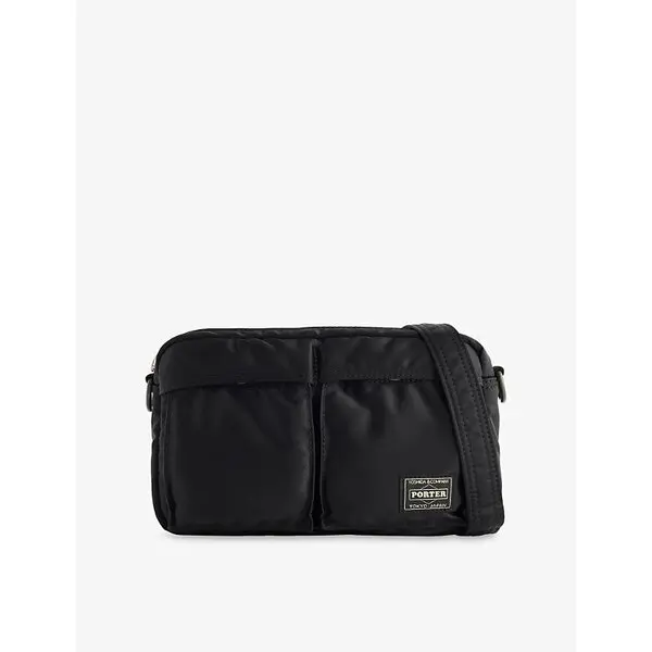 PORTER-YOSHIDA & CO Tanker Sling Nylon-shell Cross-body Bag - Black