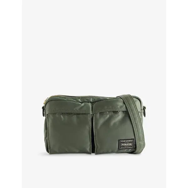 PORTER-YOSHIDA & CO Tanker Sling Nylon-shell Cross-body Bag - Sage Green