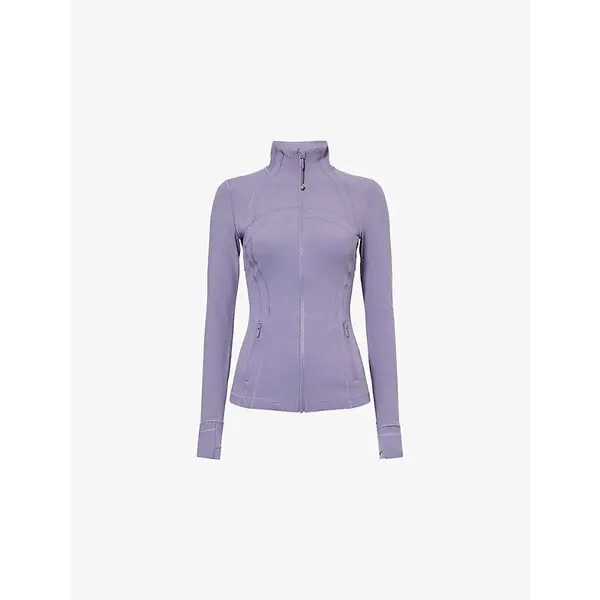 Lululemon Define Nulu High-neck Stretch-woven Jacket - Grape Mist
