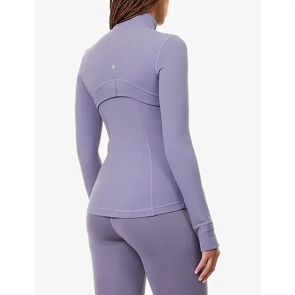 Lululemon Define Nulu High-neck Stretch-woven Jacket - Grape Mist