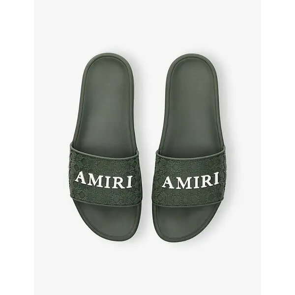 Amiri Ma Quad Rubber Slides