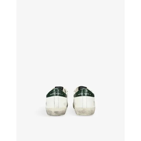 GOLDEN GOOSE Super-star Leather Trainers - Green Oth