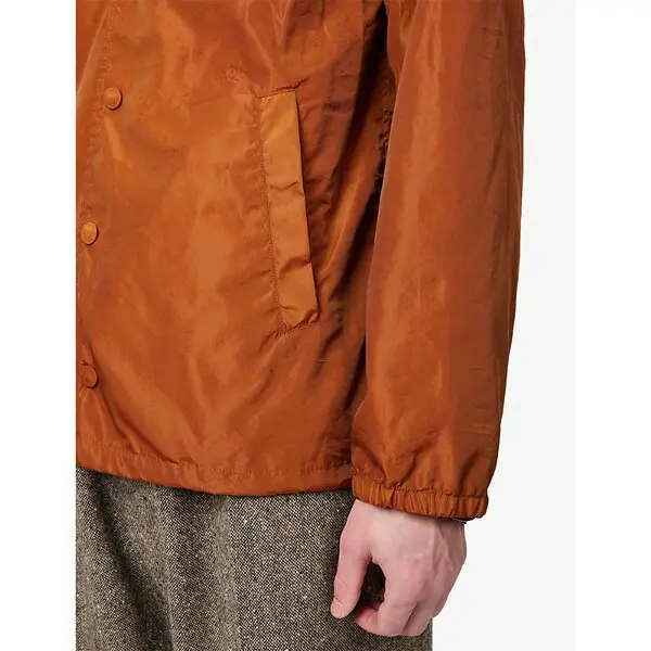 Dries Van Noten Vorries Collared Woven Jacket