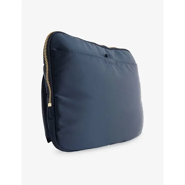 PORTER-YOSHIDA & CO Tanker Nylon-shell Document Case - Iron Blue