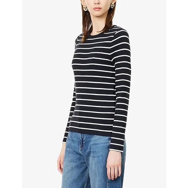 ME+EM Ultimate Rib Striped Top