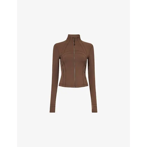 Lululemon Define Nulu Cropped Jacket - Walnut Crunch
