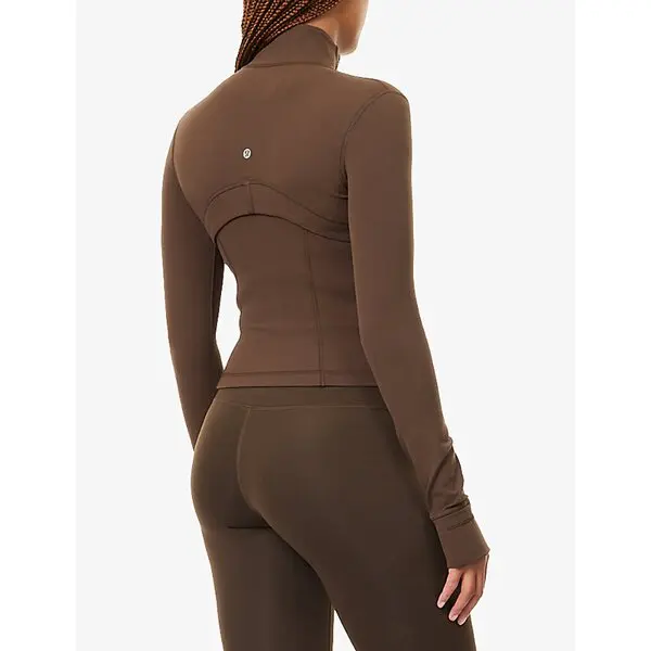 Lululemon Define Nulu Cropped Jacket - Walnut Crunch