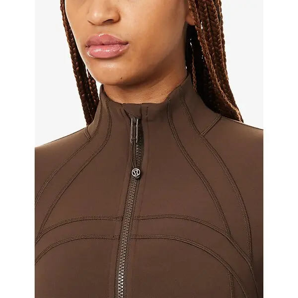 Lululemon Define Nulu Cropped Jacket - Walnut Crunch