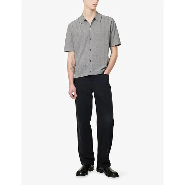 Paul Smith Checked Short-sleeve Cotton Shirt