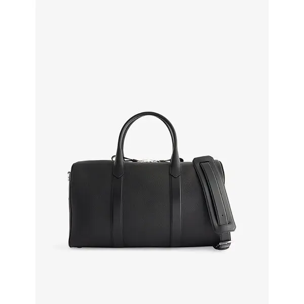 TOM FORD Buckley Medium Grained-leather Duffle Bag - Black