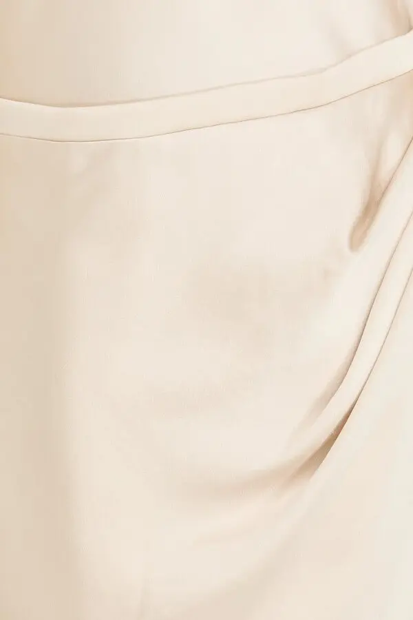 Simkhai Cameron One-shoulder Mini Dress - Cream