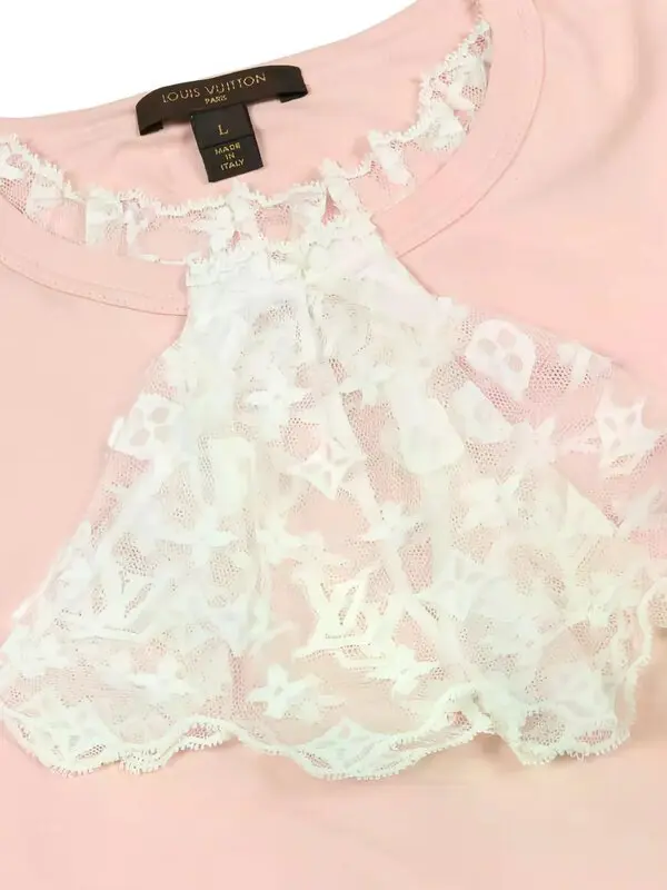LOUIS VUITTON 2010s Long-sleeved Lace Top