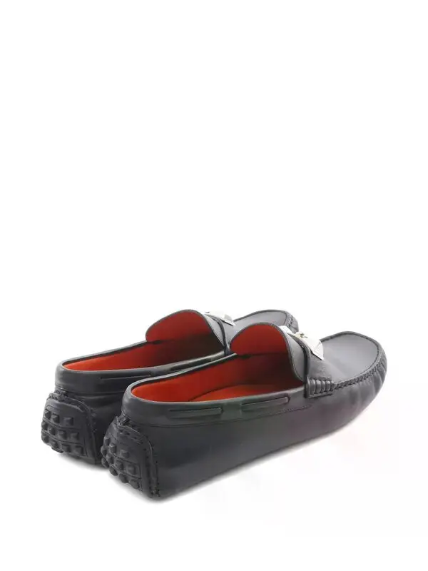 Hermès 2010s Leather Driving Moccasins