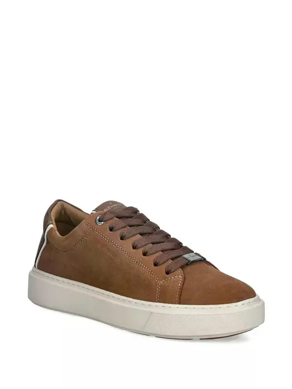 ALEXANDER SMITH London Panelled Lace-up Sneakers - Brown