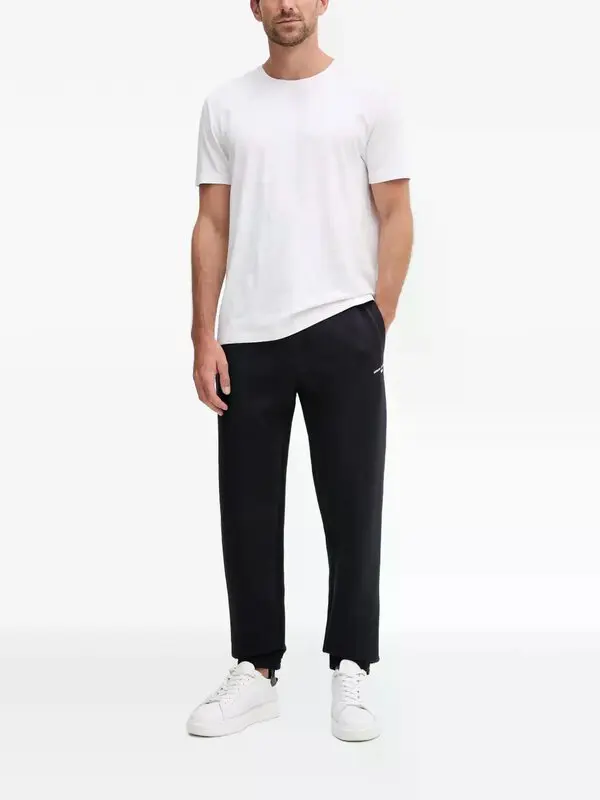 Armani Exchange Logo-detail Elasticated Track Pants