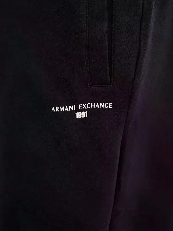 Armani Exchange Logo-detail Elasticated Track Pants