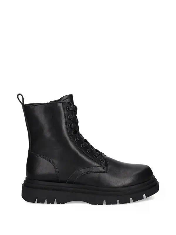 Armani Exchange Round-toe Lace-up Boots