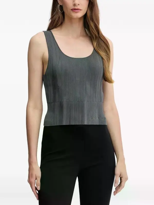Armani Exchange Ribbed Knit Top