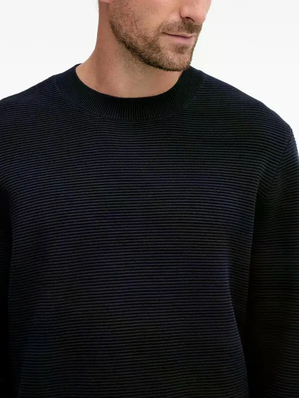 Armani Exchange Ribbed Crew Neck Sweater