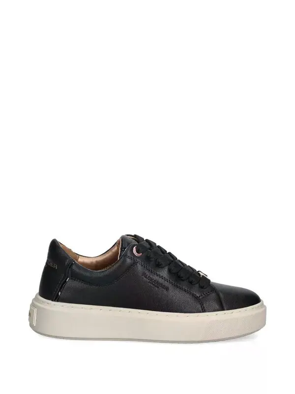 ALEXANDER SMITH Logo Plaque Sneakers - Black