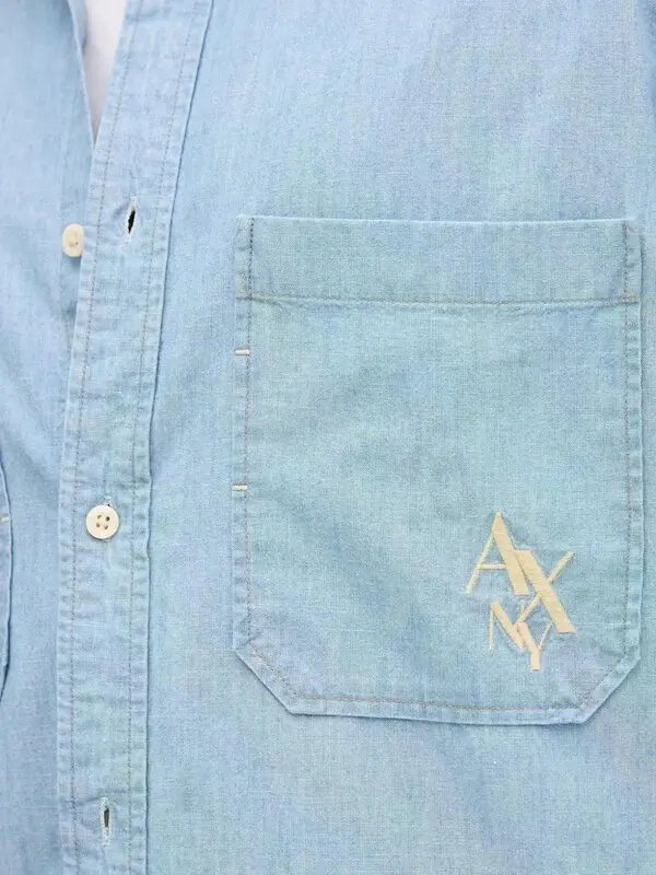 Armani Exchange Pocket Embroidered Shirt