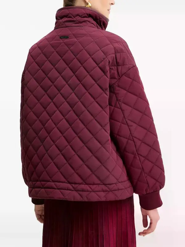 Armani Exchange Quilted Zip-up Jacket