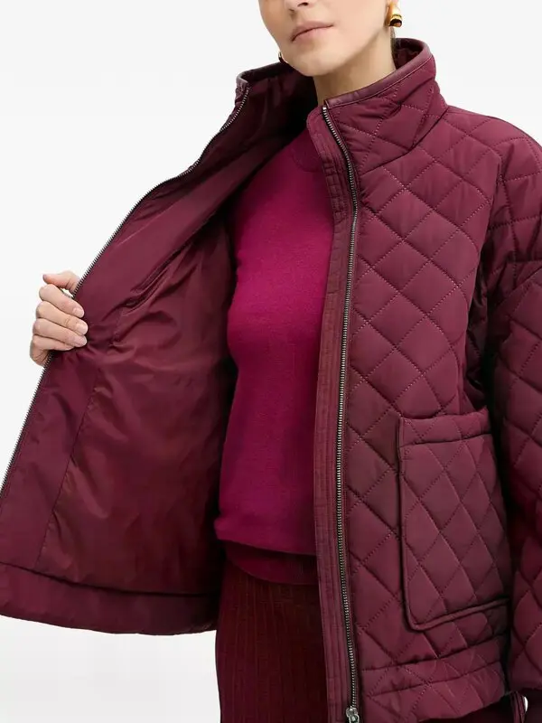 Armani Exchange Quilted Zip-up Jacket