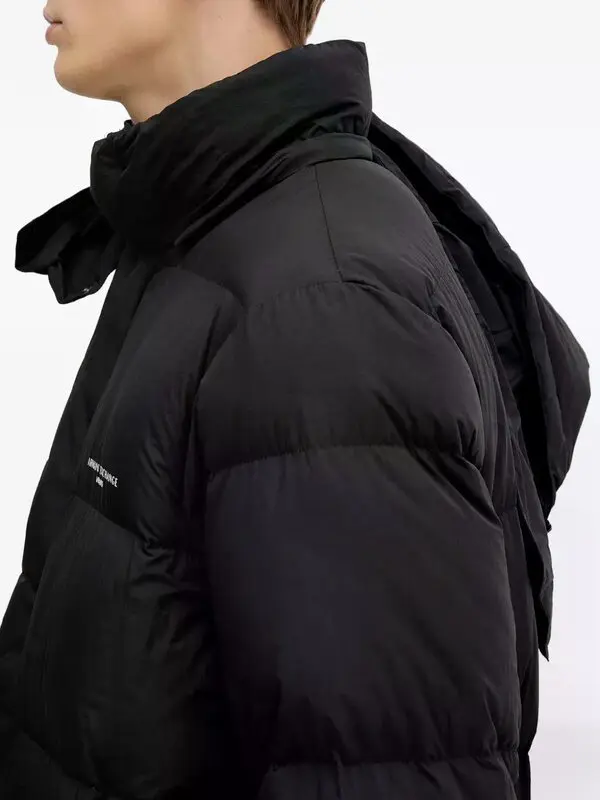 Armani Exchange Hooded Quilted Coat