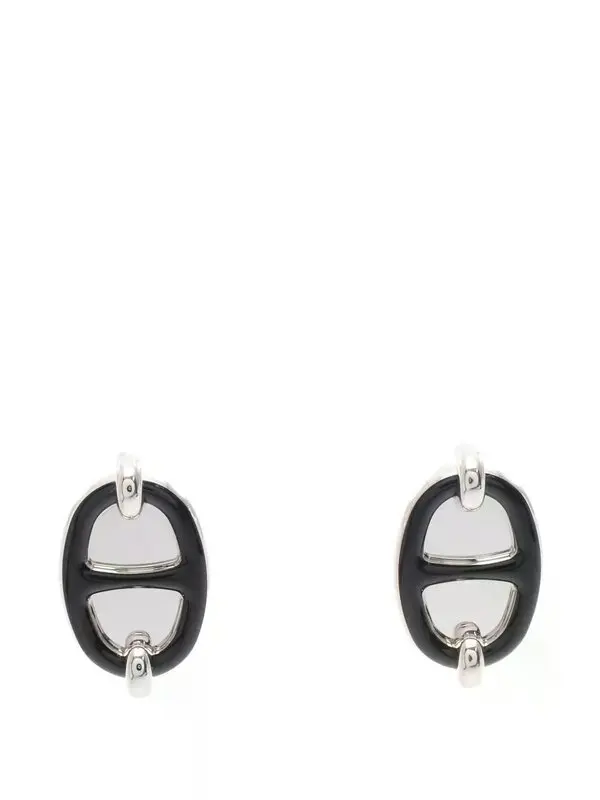Hermès 2010s Mailon Earrings - Silver