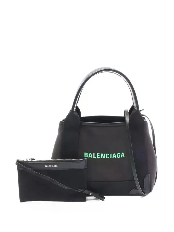 Balenciaga 2000s Xs Hippopotamus Tote Bag - Black