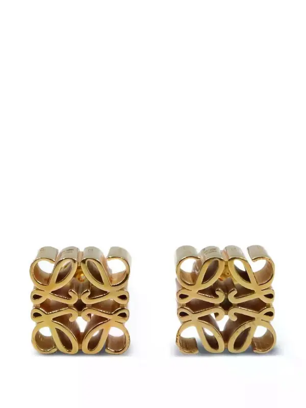 Loewe 20s Motif Stud Earrings - Gold