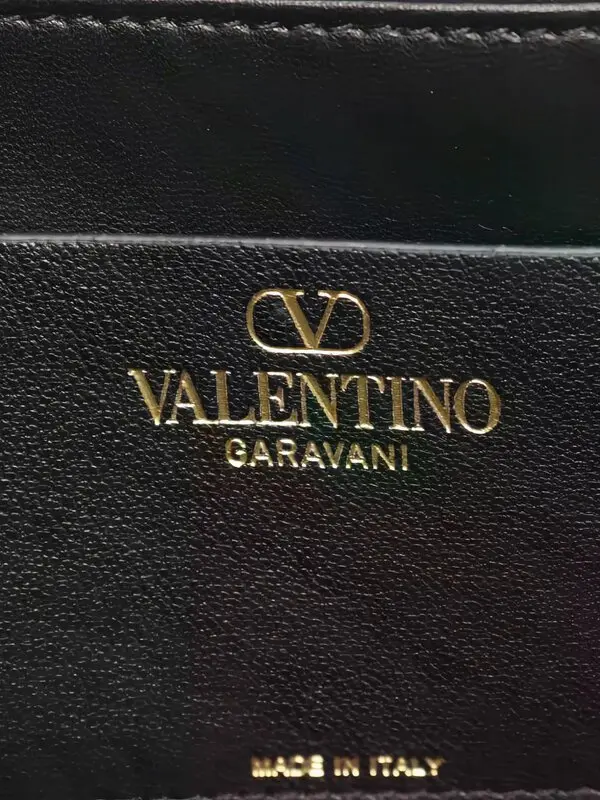 Valentino Garavani 2000 Laseine Shoulder Bag - Black