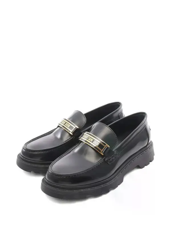 Dior 2010s Hardware Loafers - Black