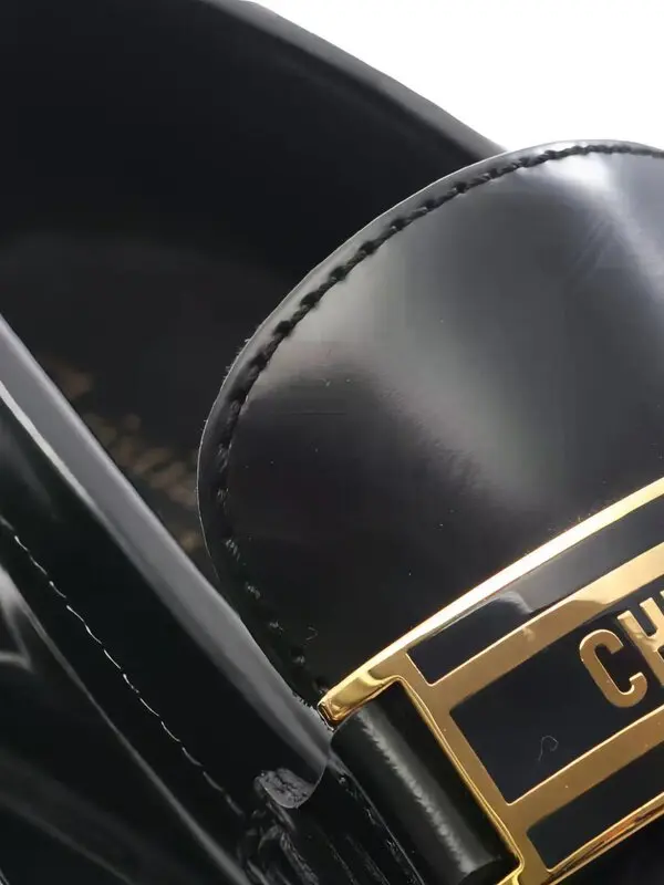 Dior 2010s Hardware Loafers - Black