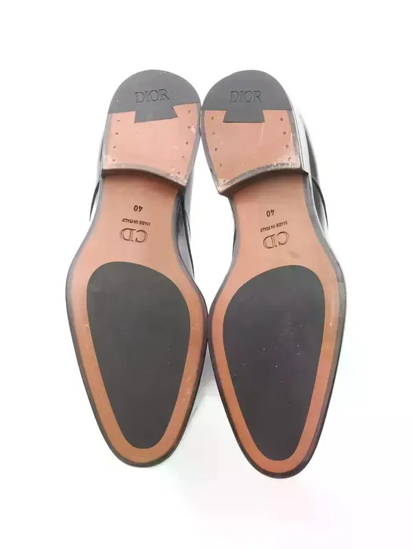 Dior Leather Lace Up Shoes