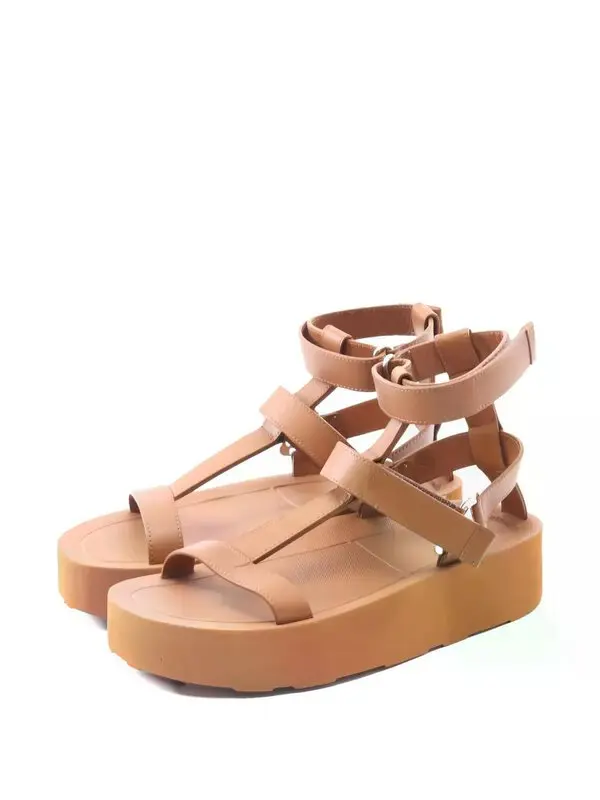 Hermès 2020 Enid Leather Sandals