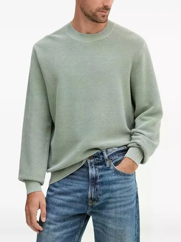 Armani Exchange Ribbed Crew-neck Sweater