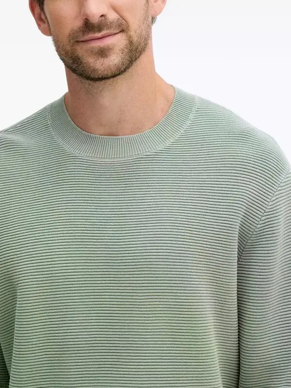 Armani Exchange Ribbed Crew-neck Sweater