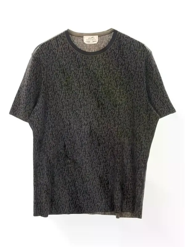 Hermès 2000s Pattern Short-sleeve T-shirt