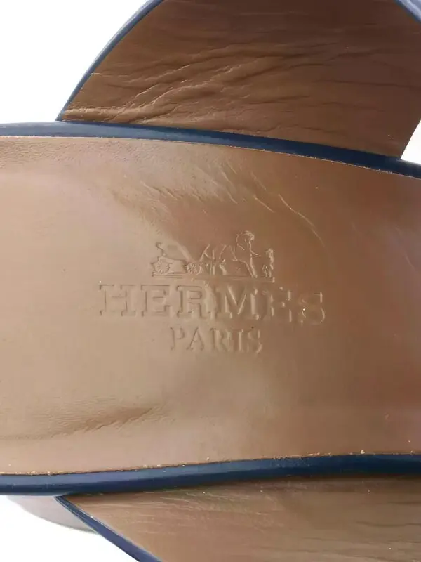 Hermès 2000s Block-heel Sandals