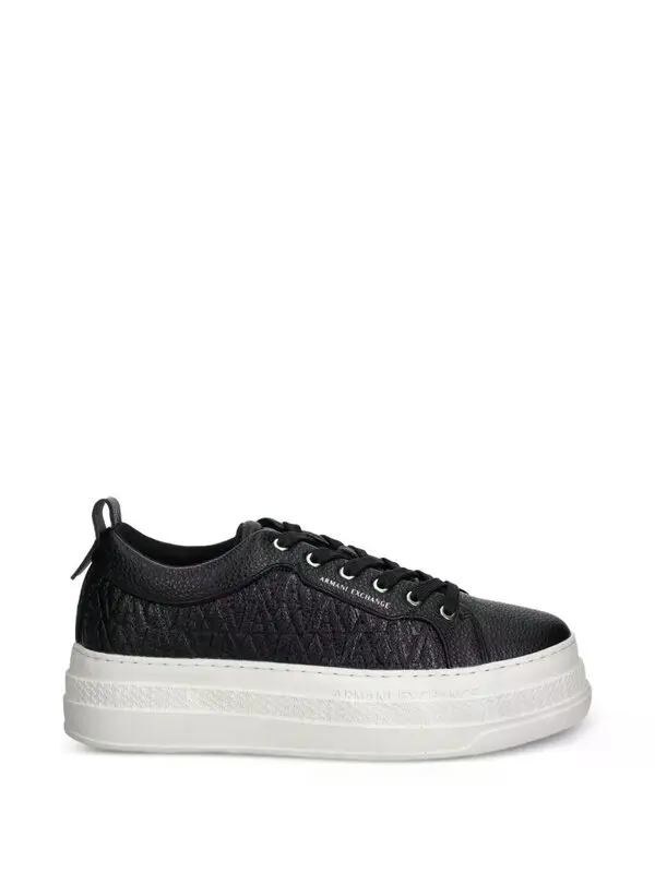 Armani Exchange Platform Sneakers
