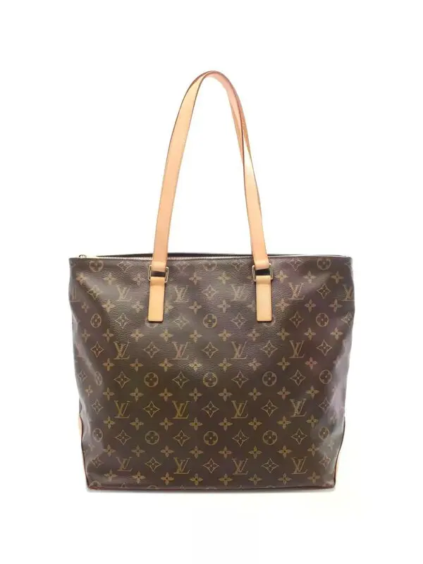 LOUIS VUITTON 2007 Cabas Mezzo Tote Bag