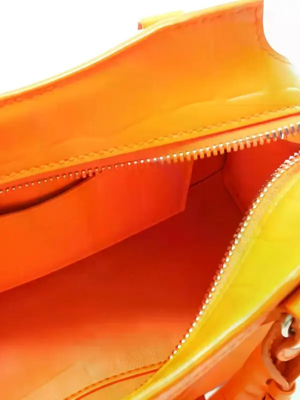 Balenciaga 2010s Neo Class City Mini Tote Bag - Orange