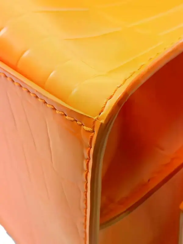 Balenciaga 2010s Neo Class City Mini Tote Bag - Orange