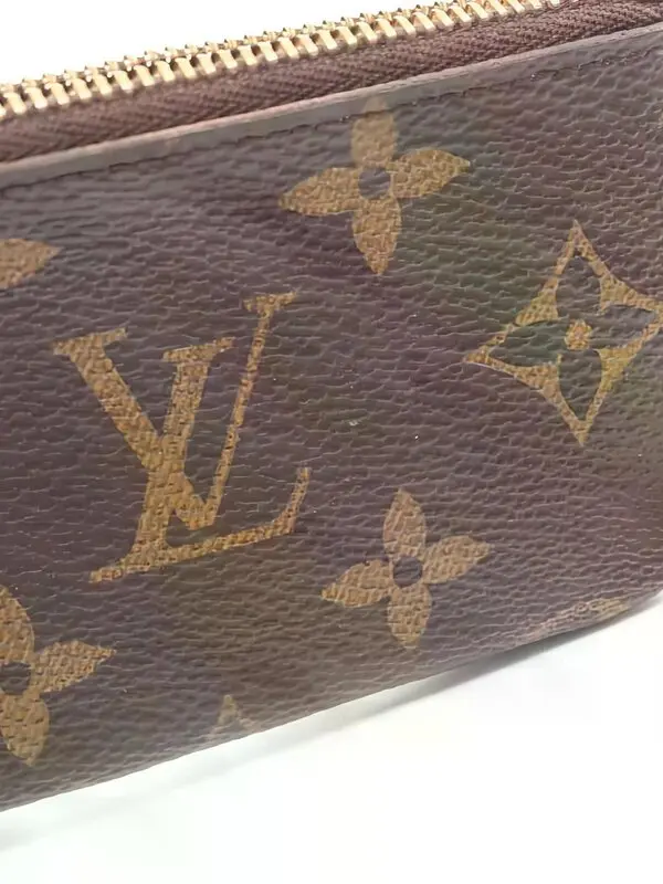 LOUIS VUITTON 2023 Monogram Key Ring Coin Purse