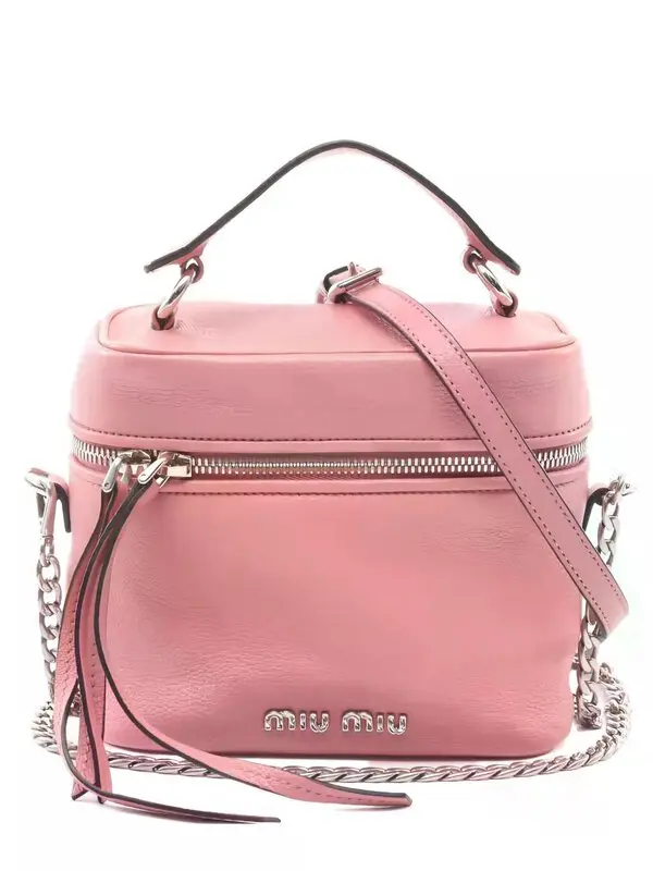 Miu Miu 2010s Leather Vanity Bag
