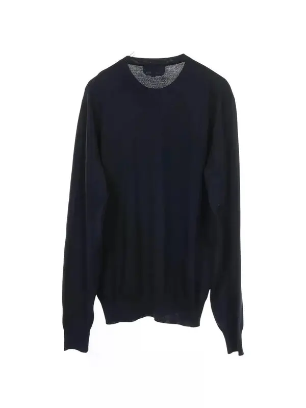 Hermès 2000s Knit Crew-neck Sweater - Blue